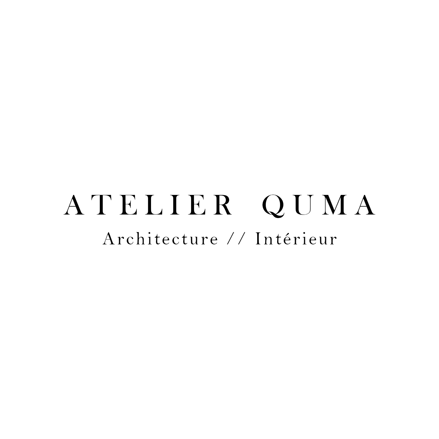Accueil | Atelier Quma • Architecture // Intérieur • Marine Quintard